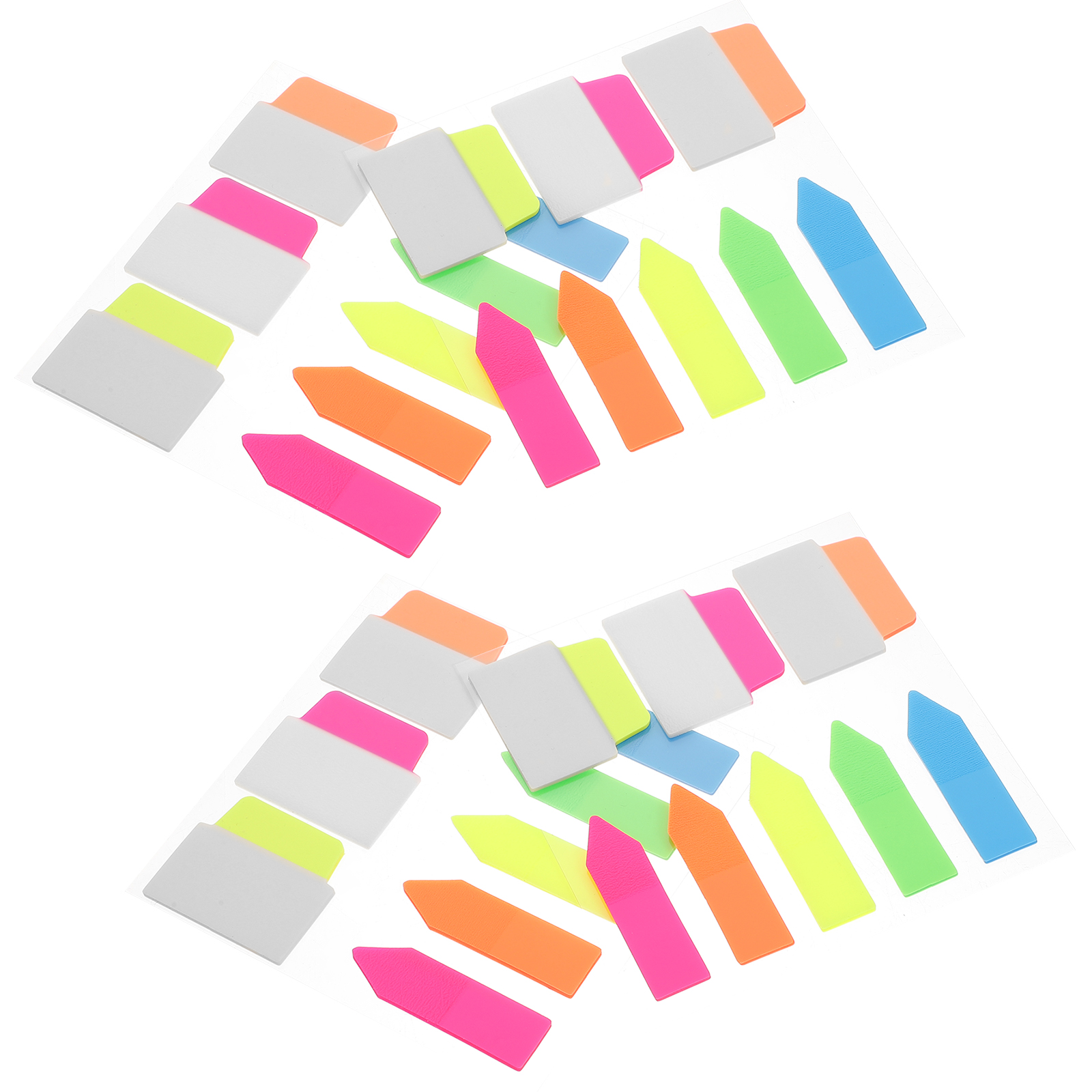 Worgeous Colorful Sticky Page Tabs for Reading with PET Material ...