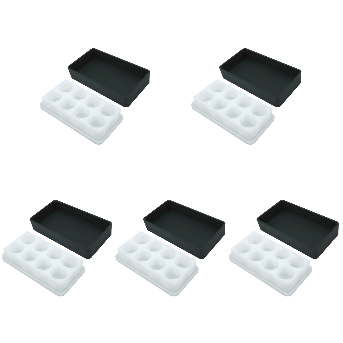 5 Sets Silicone Molds Practical The Beginners DIY Material Handicrafts ...