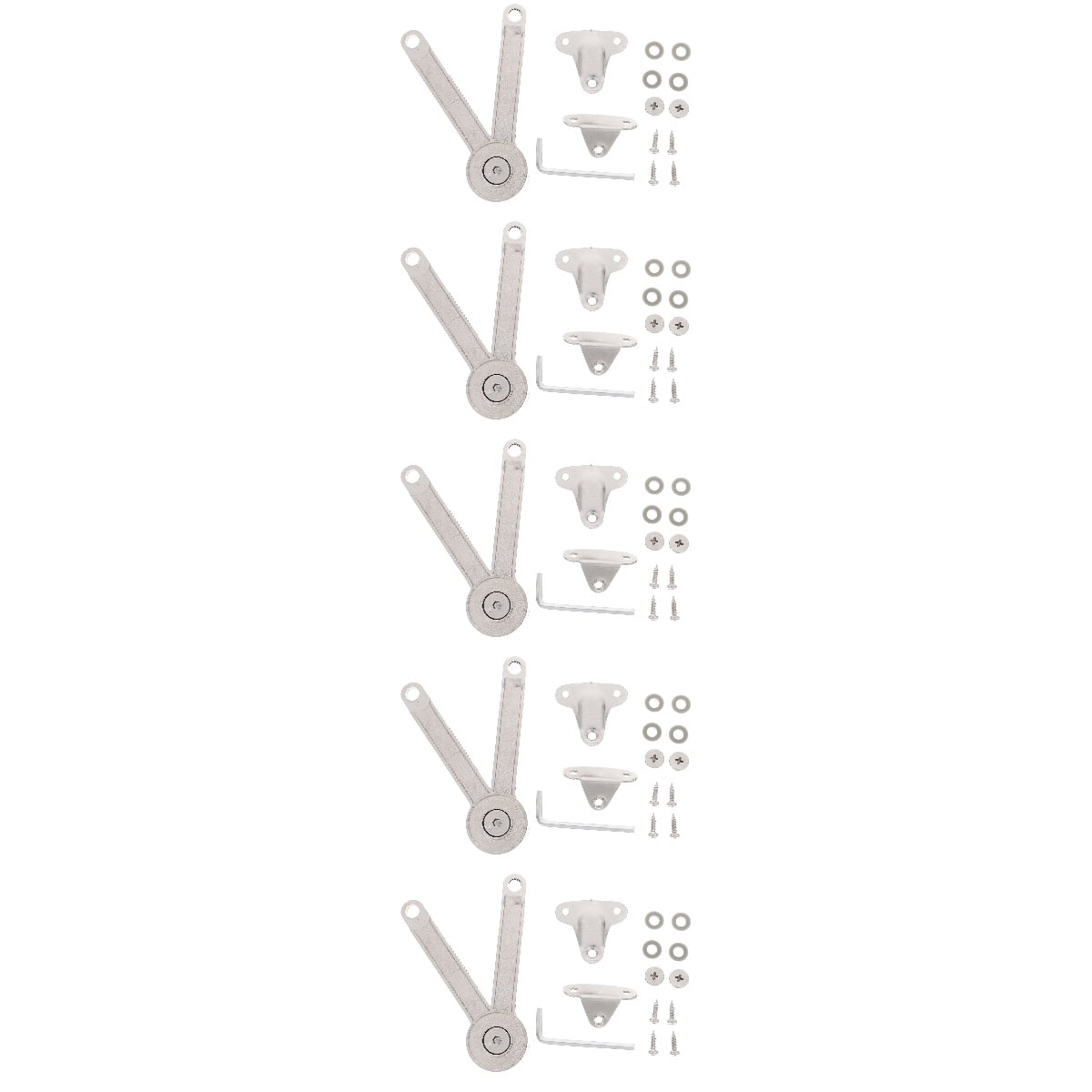 5 Sets Soft Close Cabinet Hinge Drop Down Hinge For Kitchen Wardrobe