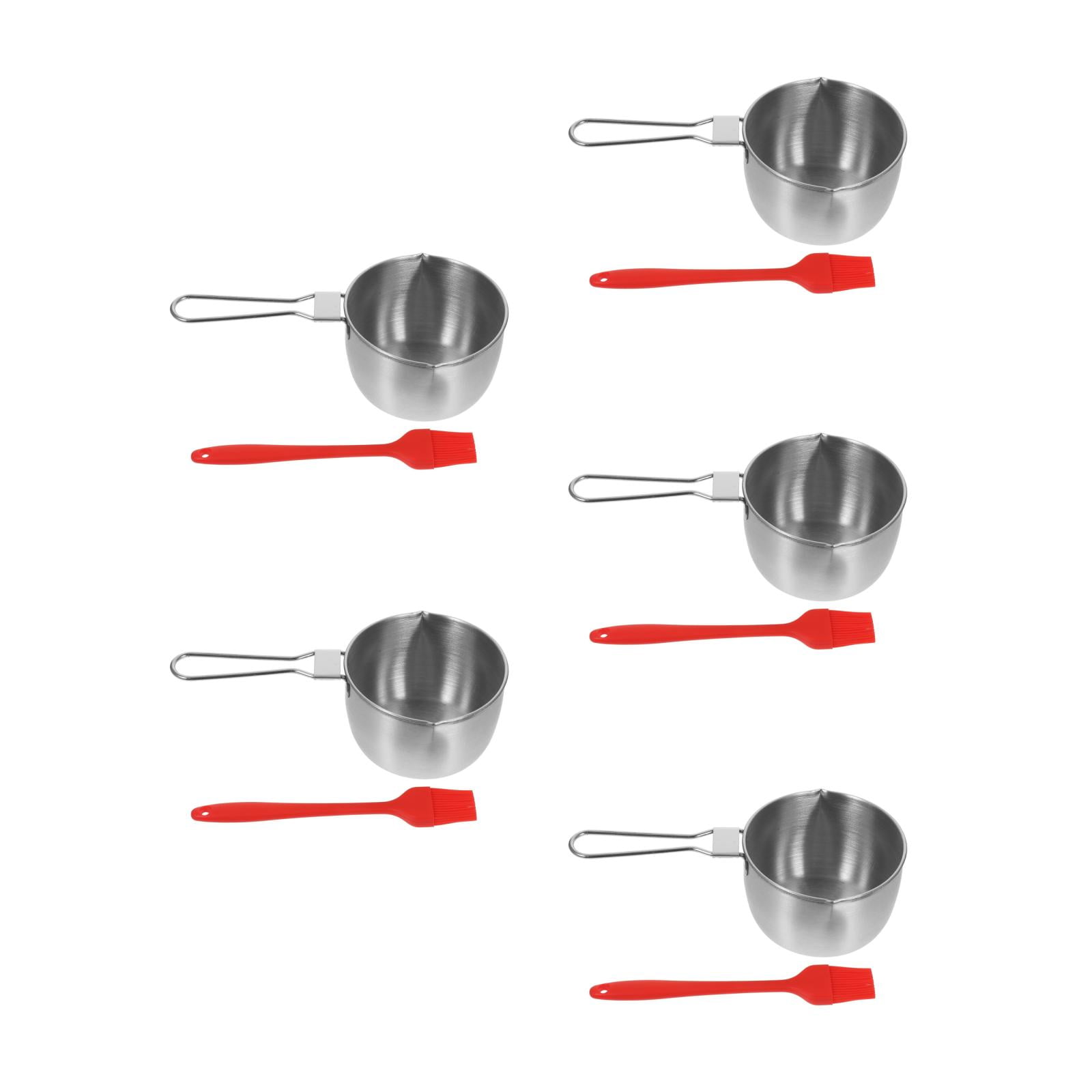 5 Sets Steel Skillet Sauce Saucepan Stew Pot Man - Walmart.com