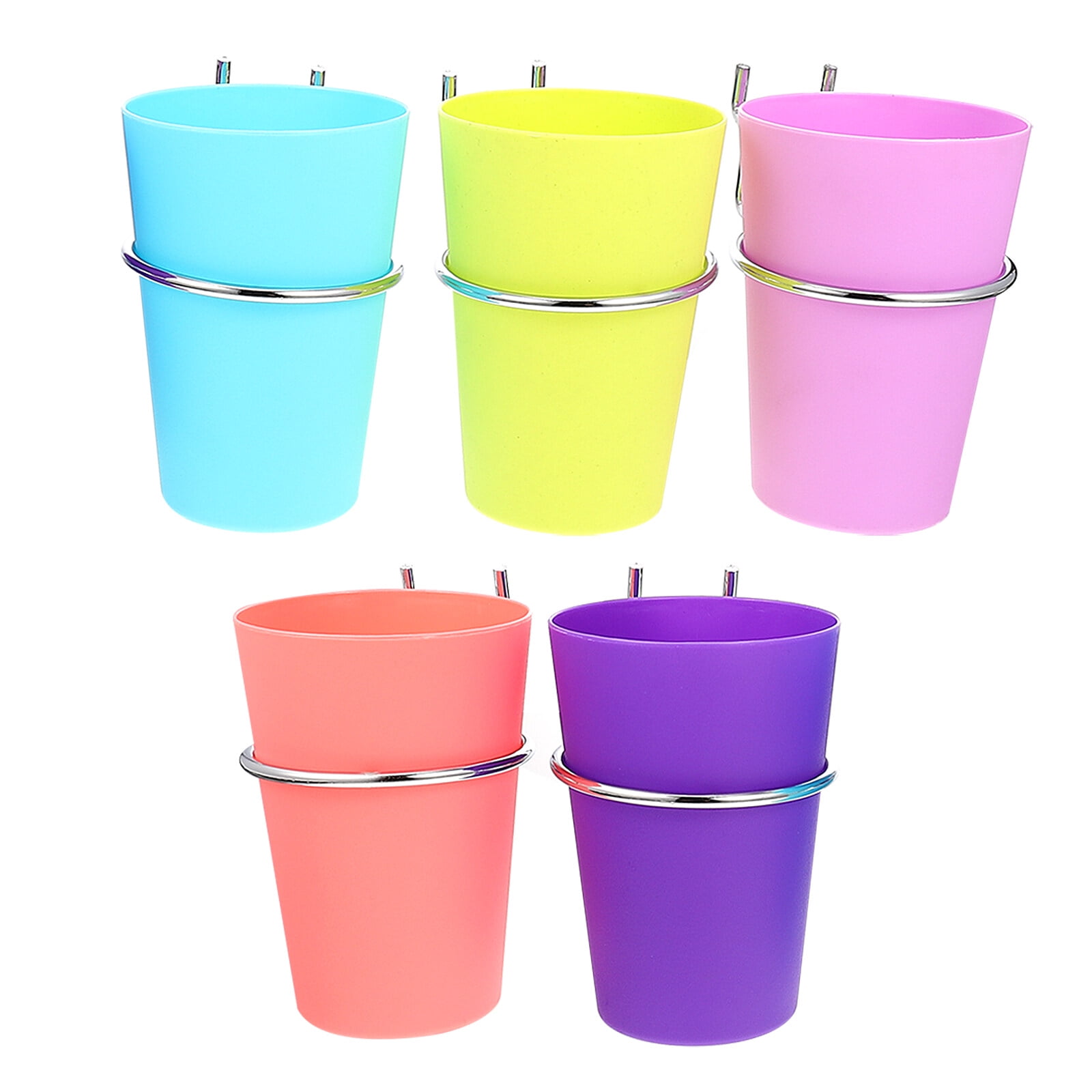 5 Sets Storage Cup Holders Pegboard Cup Racks Cup Organizers (Random ...