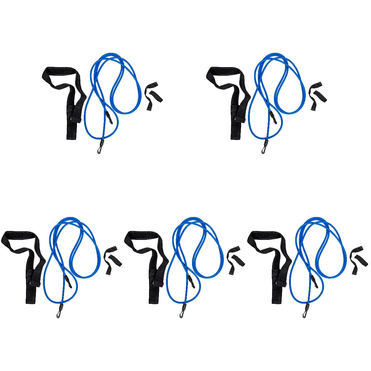 5 Sets Swimming Rope Pool Safety Float Resistance Bands Black - Walmart.com