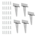 5 Sets T-hinge Cabinet Hinges Shelf Hinges Multi-use Hinges Concealed ...