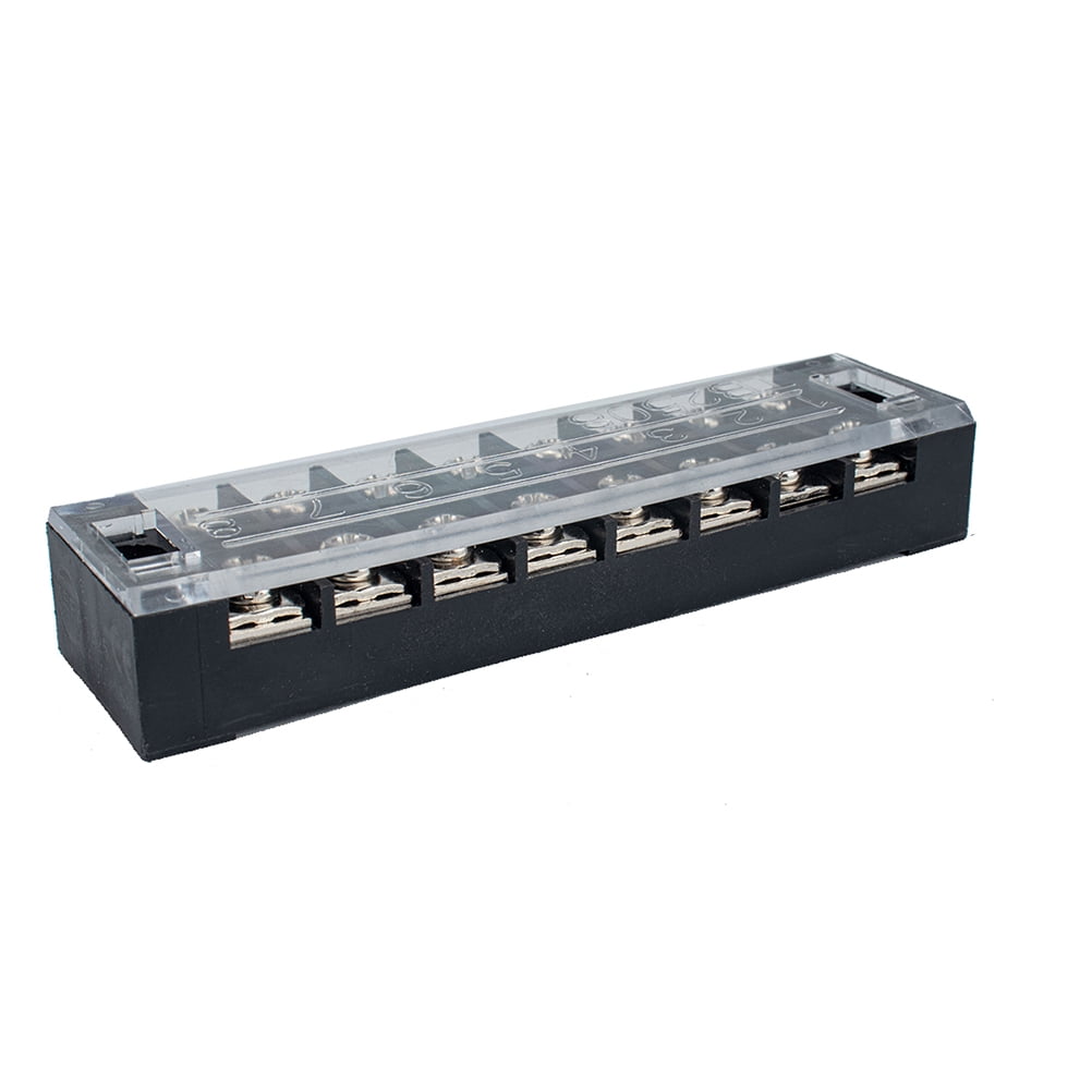 5 Sets Terminal Connector 8P Terminal Block Wire Connector Dual Row ...