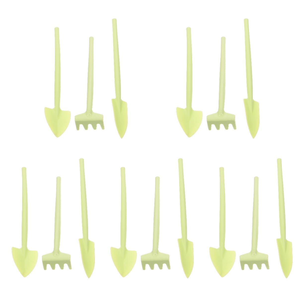 5 Sets Terrarium Kit Mini Garden Tools Gardening Three Piece Hand Rake ...