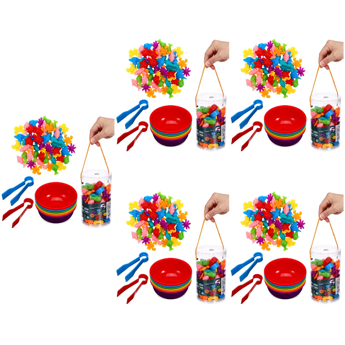 5 Sets Three Household Drill Bit Marine Animal Teaching Aids Toddler ...