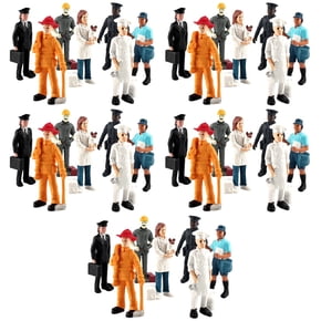 Toy Construction Worker Figures