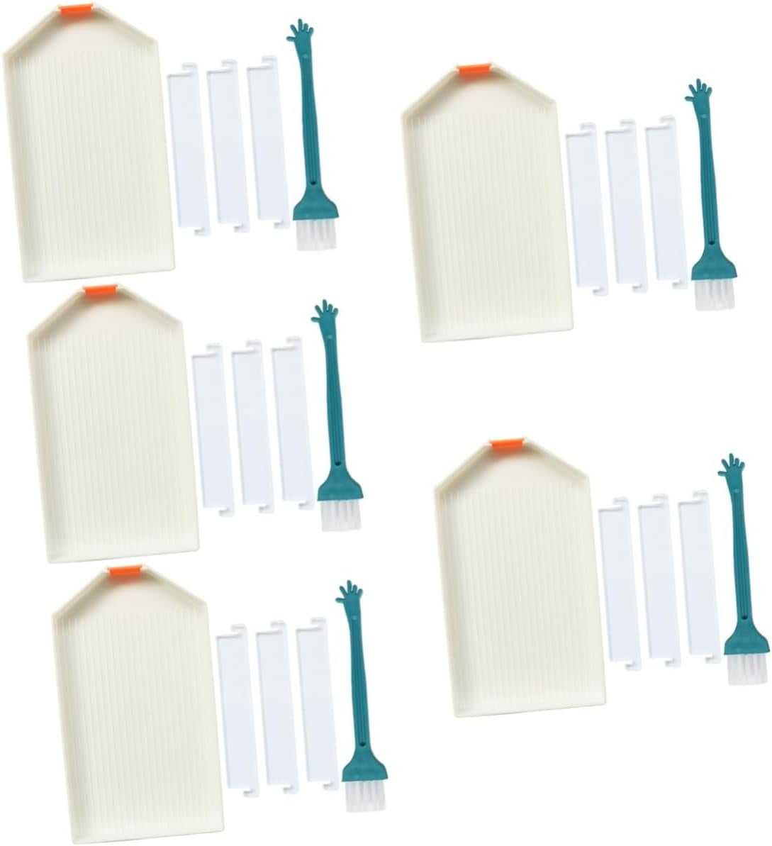 5 Sets Turning Disc Tool Beads Diamond Tray Diamond Art Painting Tray ...