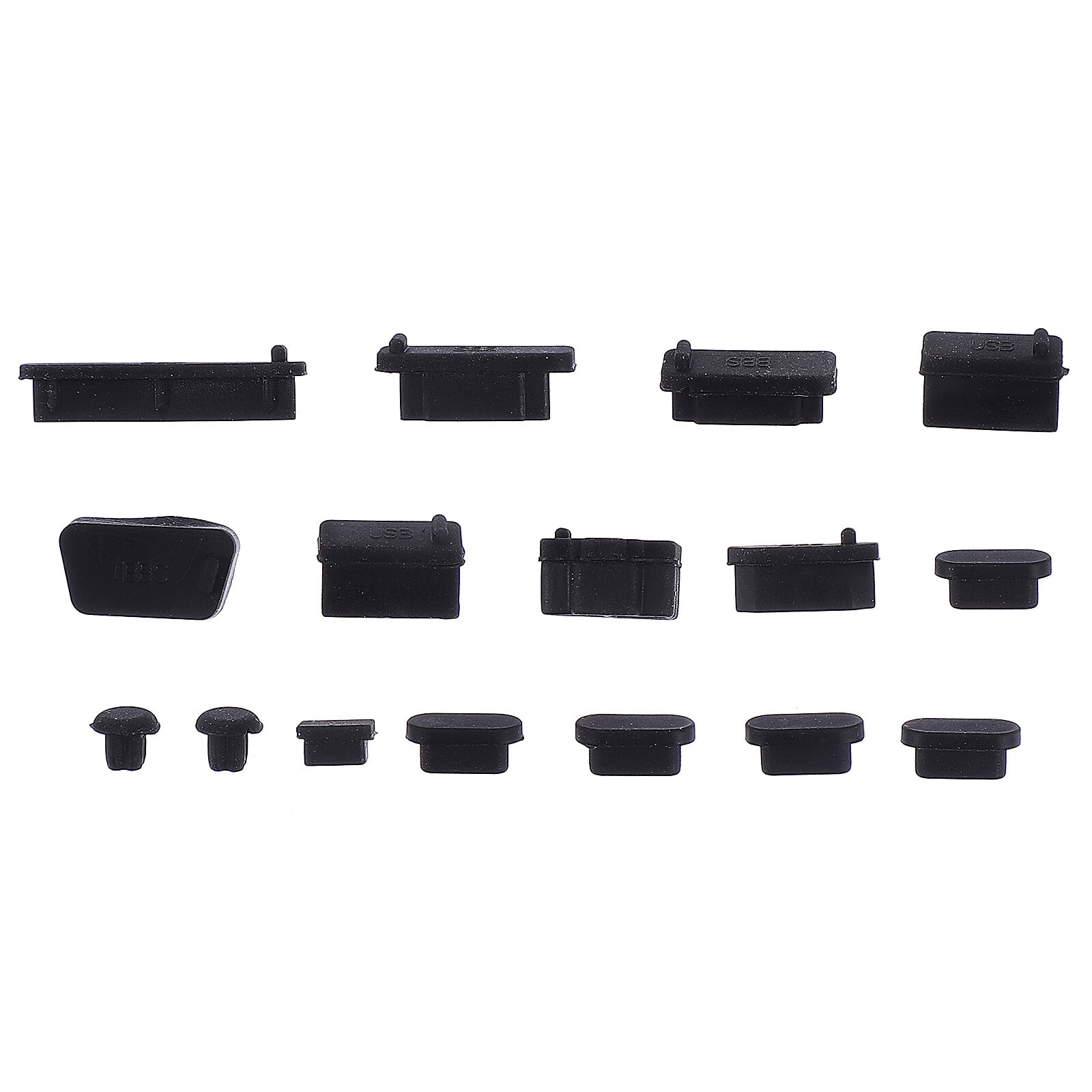 5 Sets Universal Computer Dust Proof Plugs Charger Port Protectors for ...
