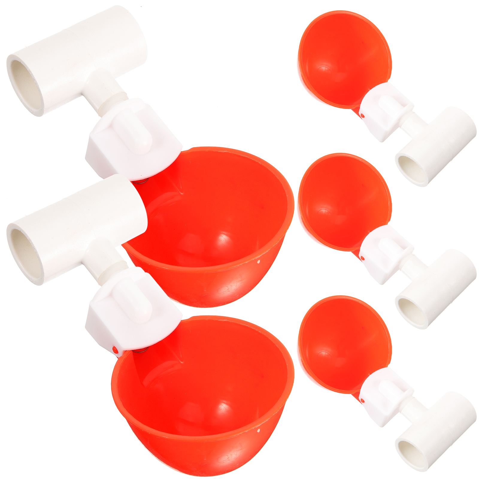 5 Sets Water Glasses Pigeon Waterer Duck Watering Cup Multi-function ...