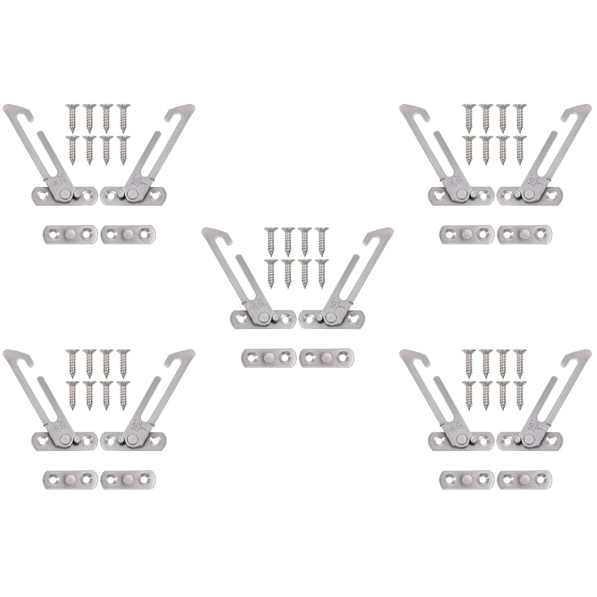 5 Sets Window Restrictor Lock Sliding Wind Bracing Child Safety Lock ...