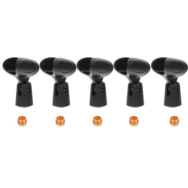 5 Sets Wireless Microphones Plastic Mic Clips Cordless Mic Plastic ...