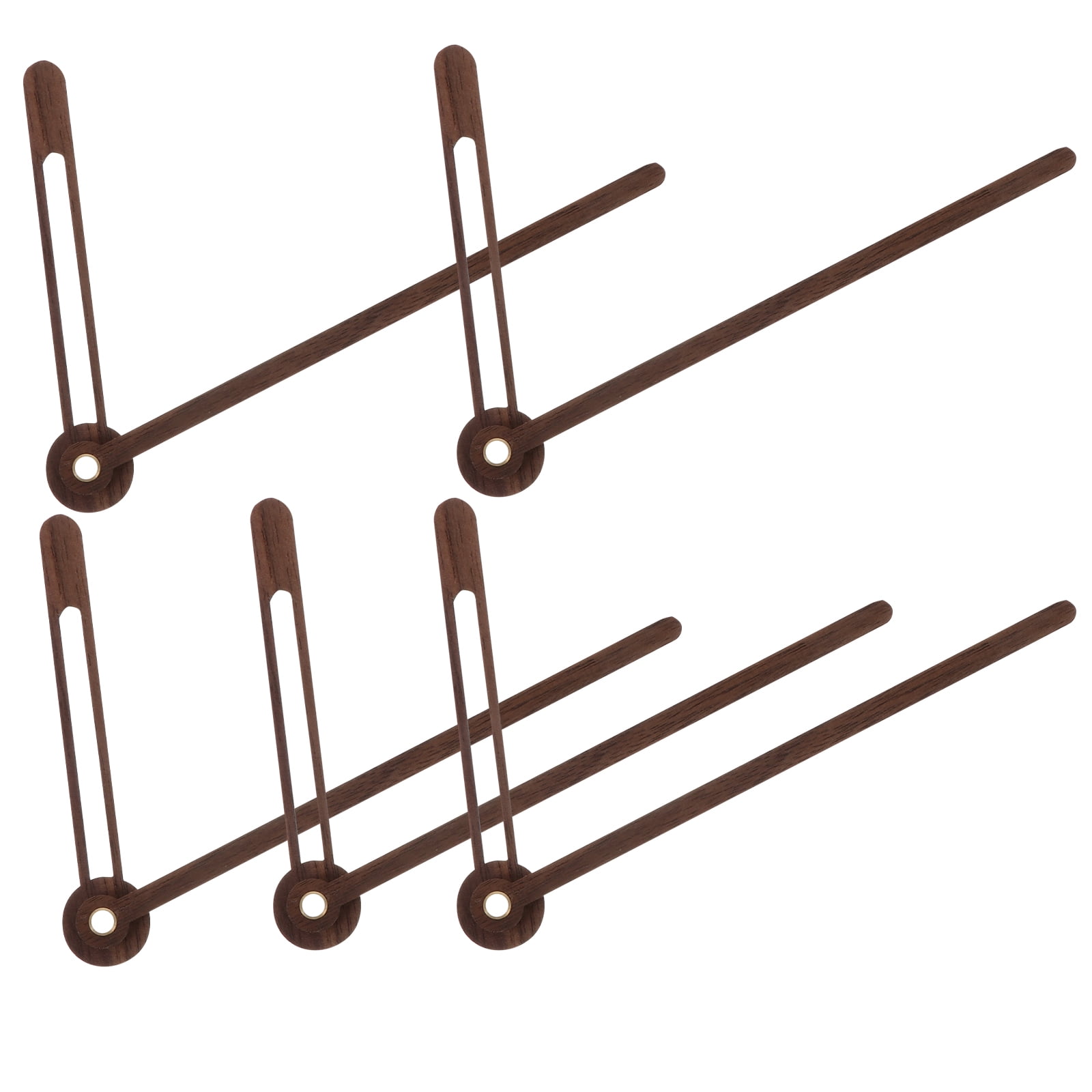 5 Sets Wooden Pointer Clock Hands Replacement Grandfather Key - Walmart.com