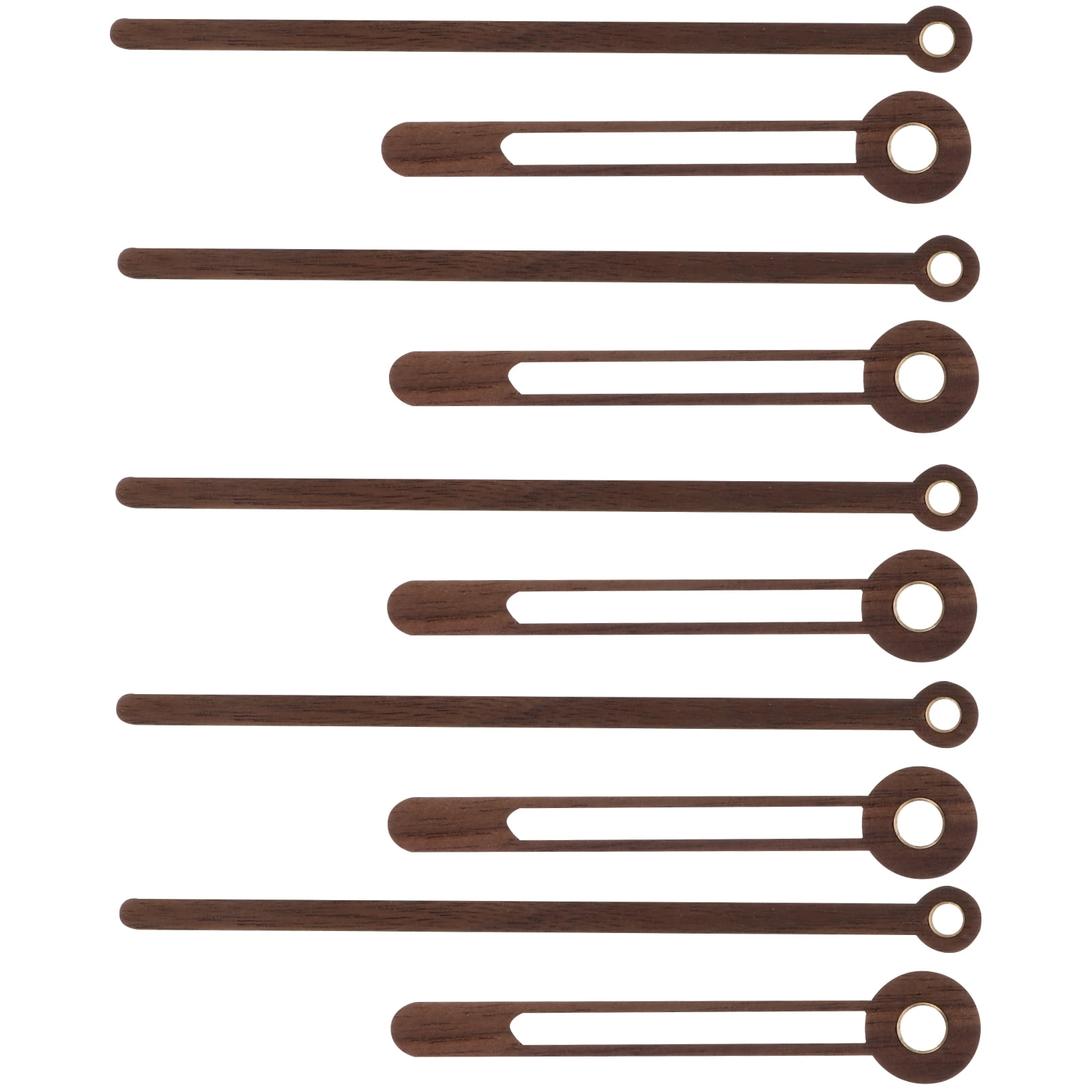 5 Sets Wooden Pointer Grandfather Clock Key Replacement Kitchen Wall ...