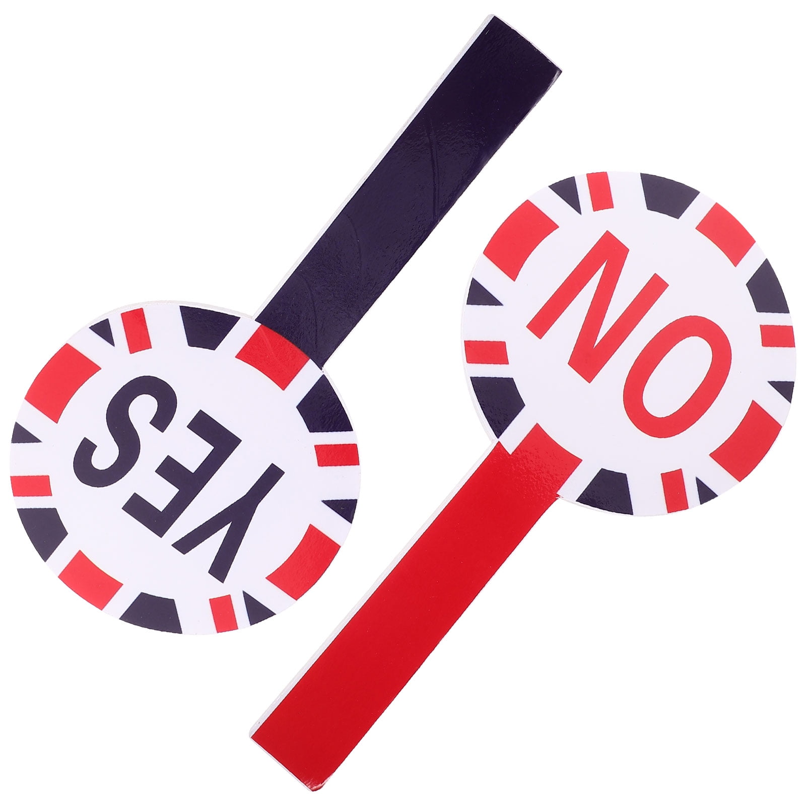 5 Sets Yes No Paddles Hand-held Primary School - Walmart.com