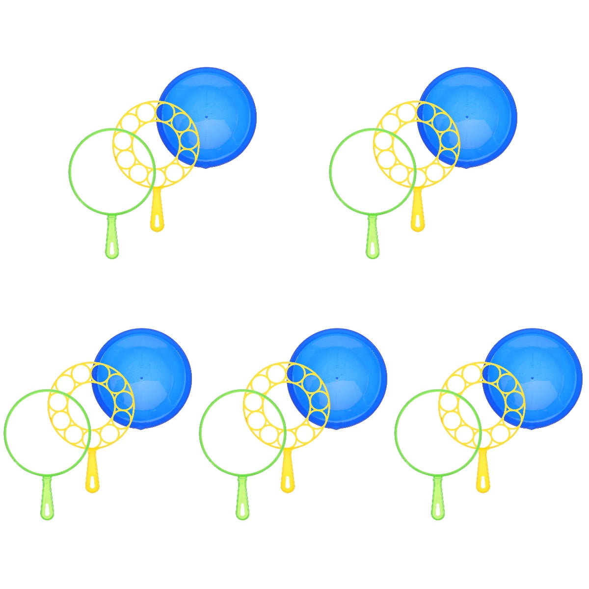 5 Sets of Bubble Wands Set Large Bubble Maker Bubble Wand Bubbles Maker ...