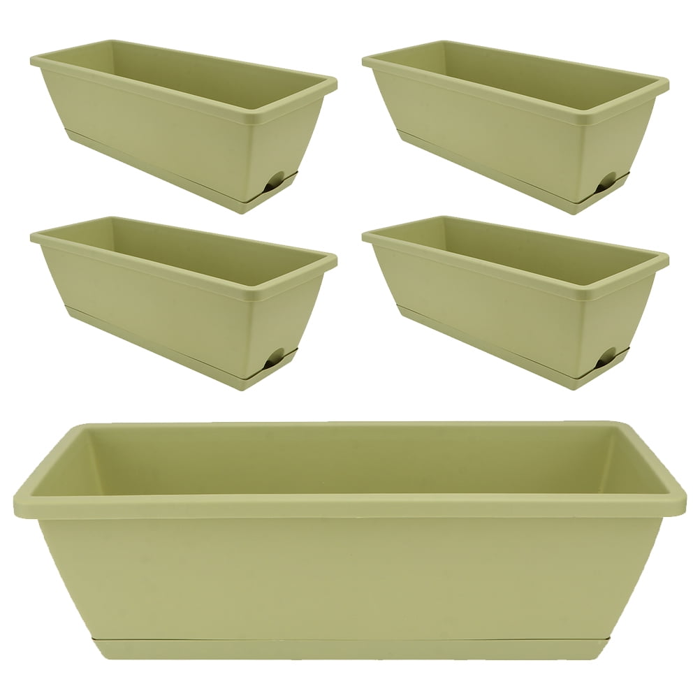 5 Sets of Vegetable Growing Box Thicken Flower Planting Containers ...