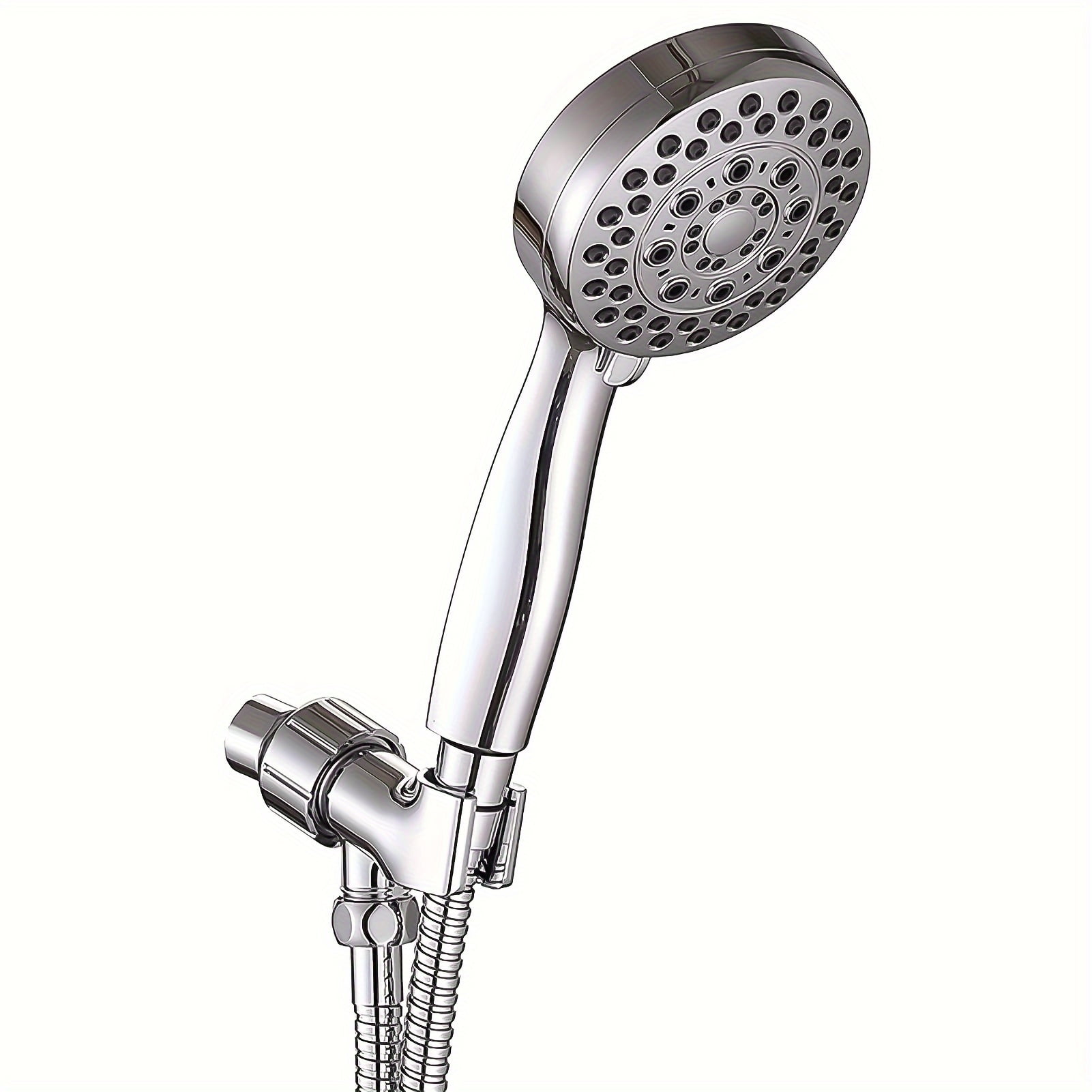 5-Setting Detachable Showerhead System - Customizable Water Flow ...