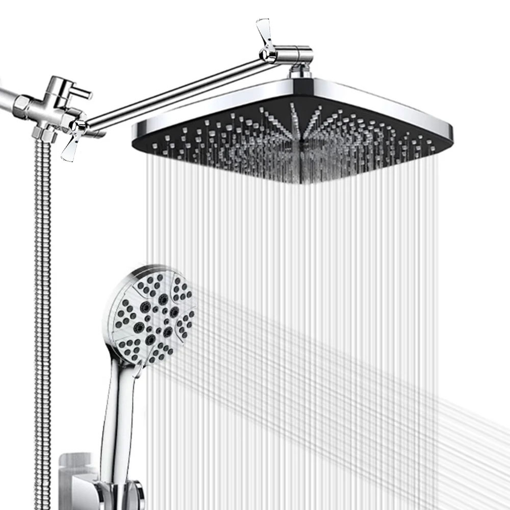 Large Shower Head Hand Held Shower Head With Water Stop Five Speed