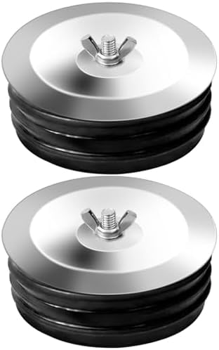 5" Sewer Cleanout Cap, Sewer Drain Plug with Galvanized and Wing Nut ...