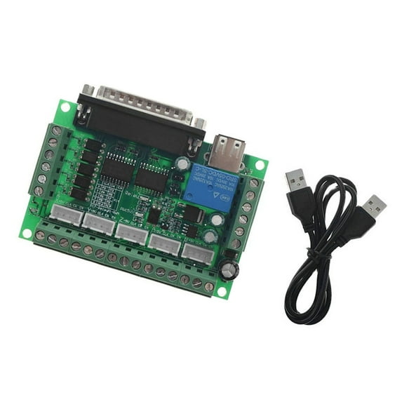 5 Shaft Control Board Optically Coupler Isolation Stepper Motor Driver ...