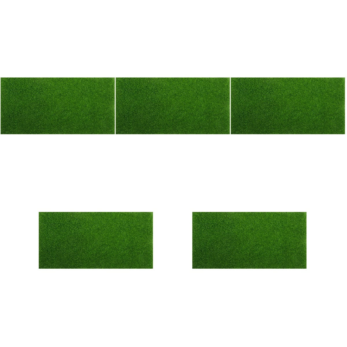 5 Sheets Artificial Fake Moss Mat Artificial Grass Mat Landscaping ...