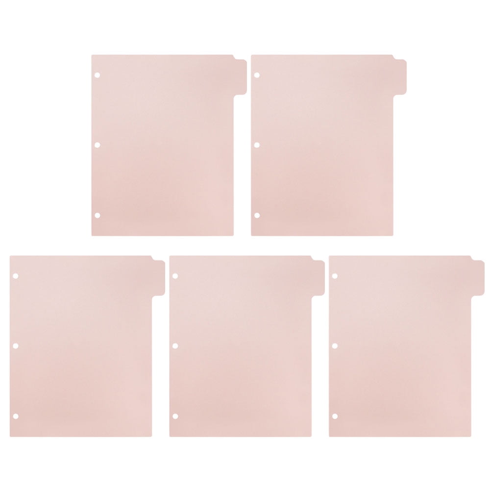 5 Sheets Book Binder Dividers Notepad Dividers Binder Notebook Page ...