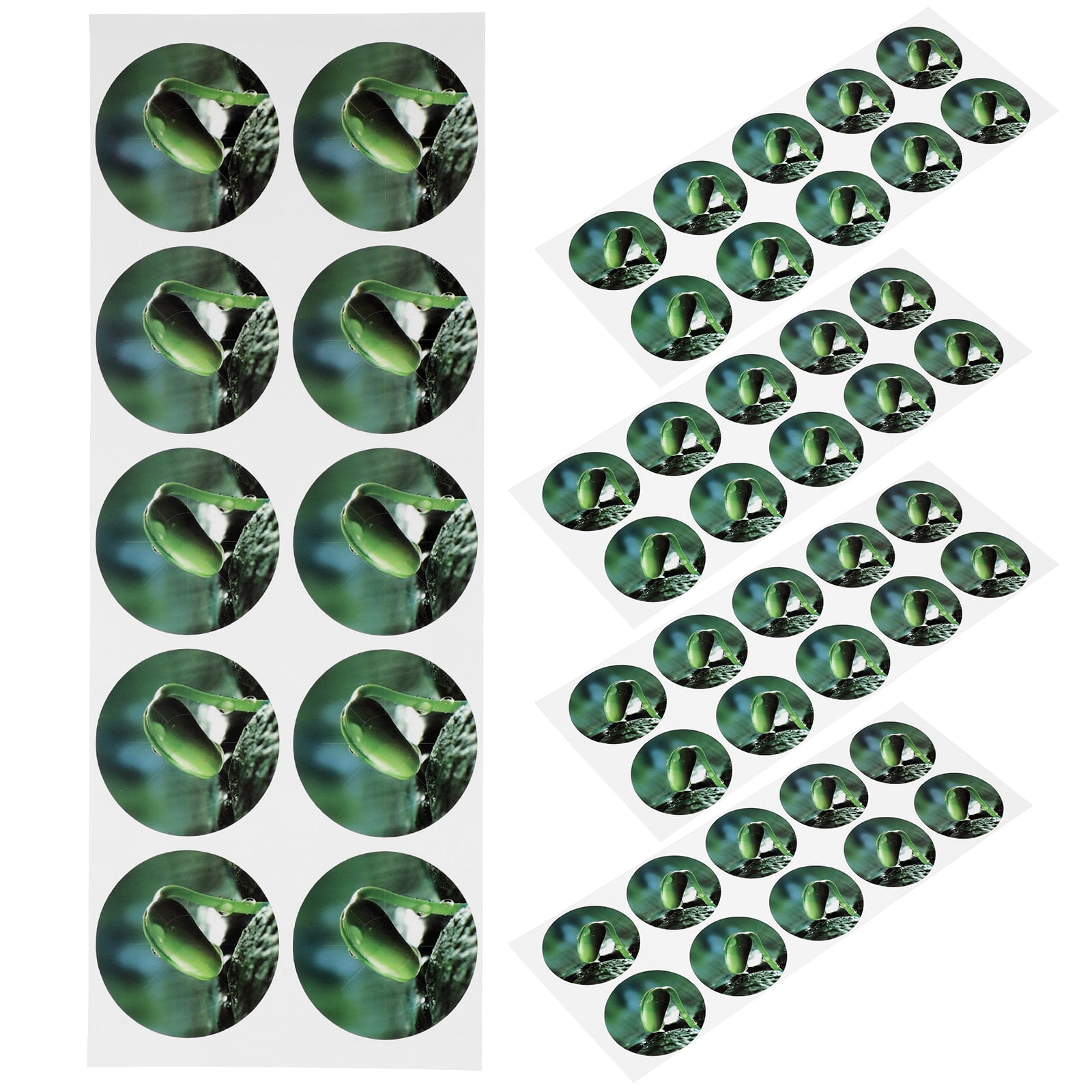 5 Sheets DIY Pot Labels Self-adhesive Plant Marking Grow Stickers ...