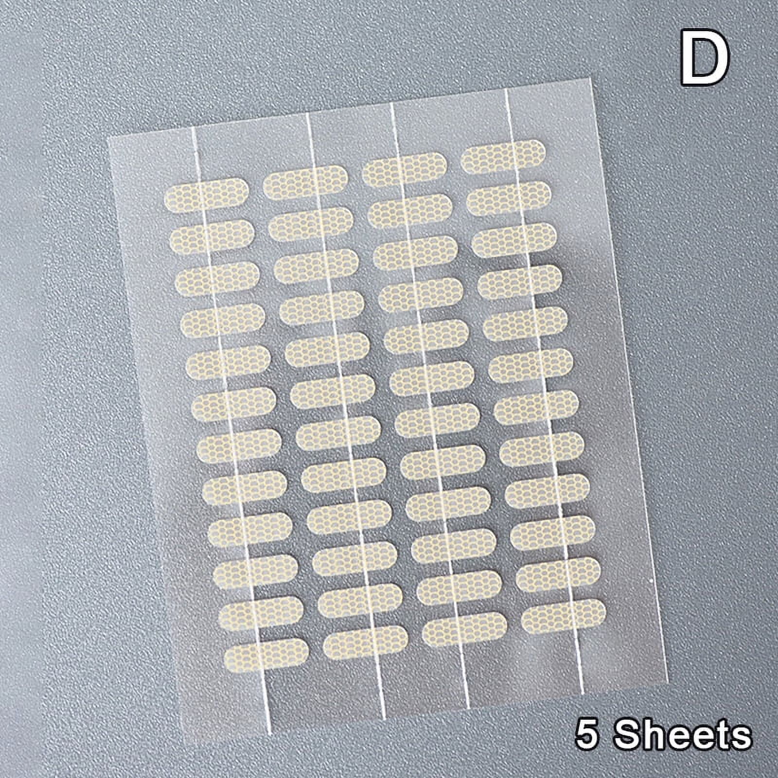 5 Sheets Invisible Double Eyelid Tape Transparent Self Adhesive Natural ...