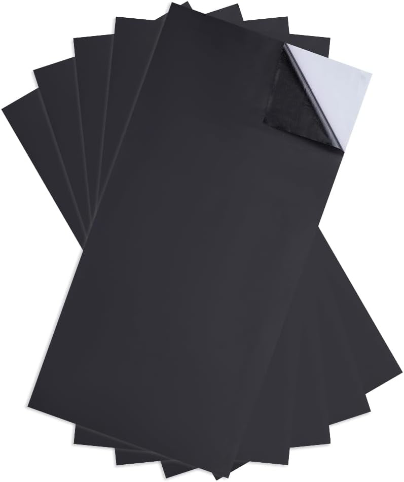 5 Sheets Model Train Road Sticker Paper 23.6x11.8 Inch Black Miniature ...