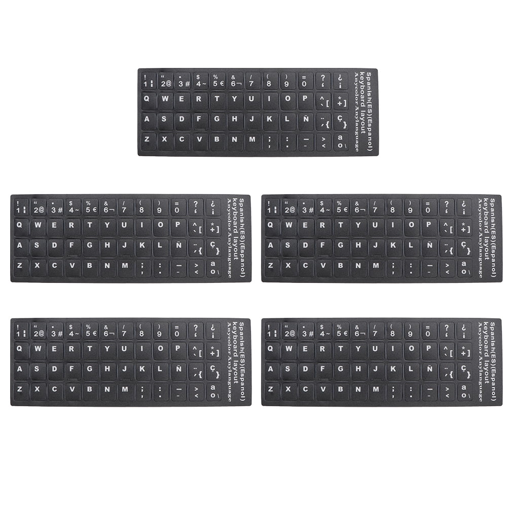 5 Sheets Pen Bevel Tools Keyboard Stickers Keyboard Upgrade 18X6.5X0 ...