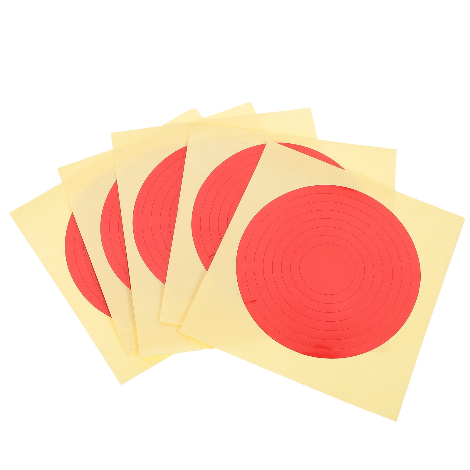 5 Sheets Adhesive Pressure Gauge Decals High Low Pressure Indicator ...