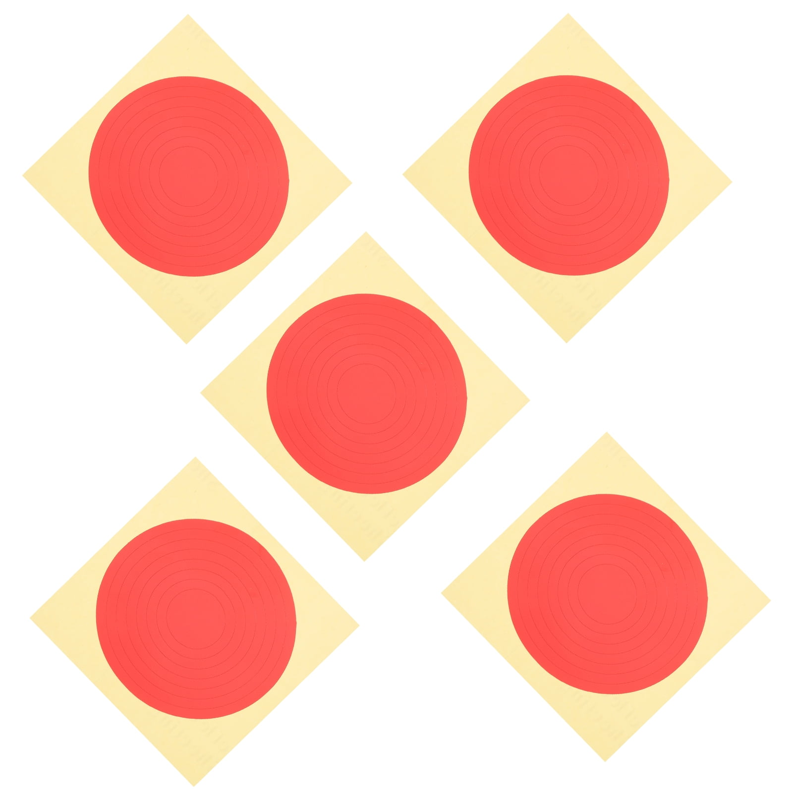 5 Sheets Pressure Gauge Identification Sticker Applied Indication ...