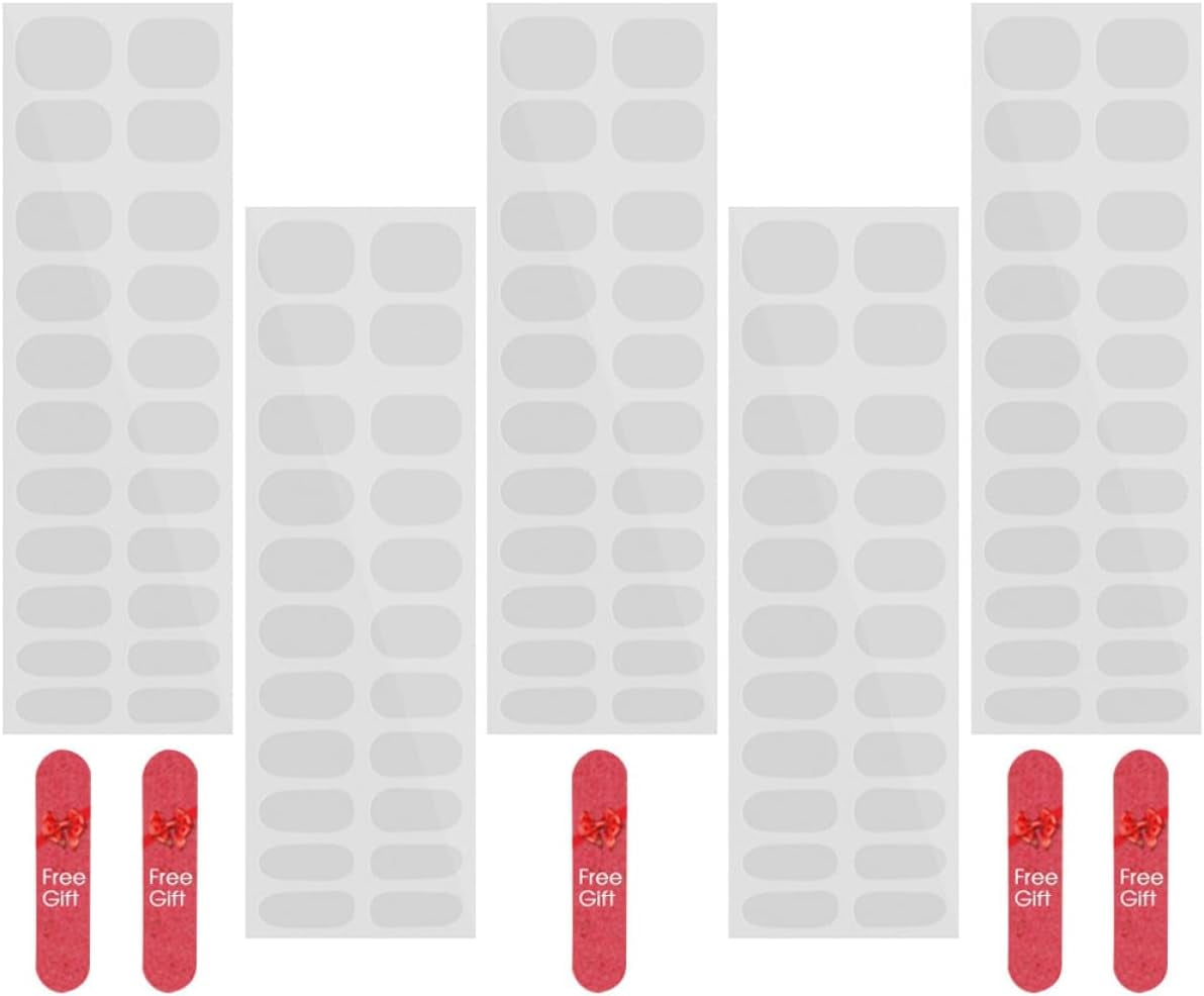 5 Sheets il Stickers Polish il Gloss il Strips Gel Strips ils il Art ...
