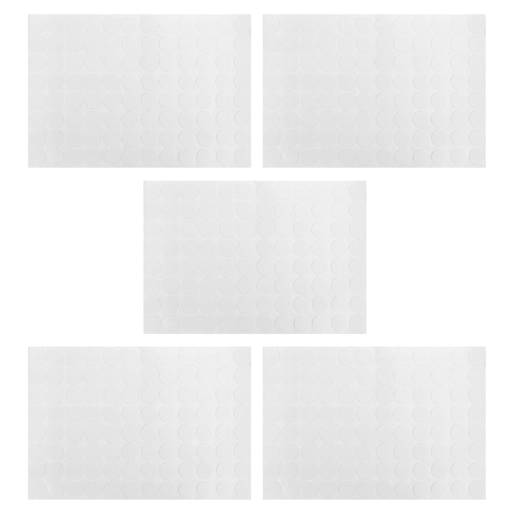 5 Sheets of Adhesive Screw Hole Covers Furniture Screw Hole Stickers ...