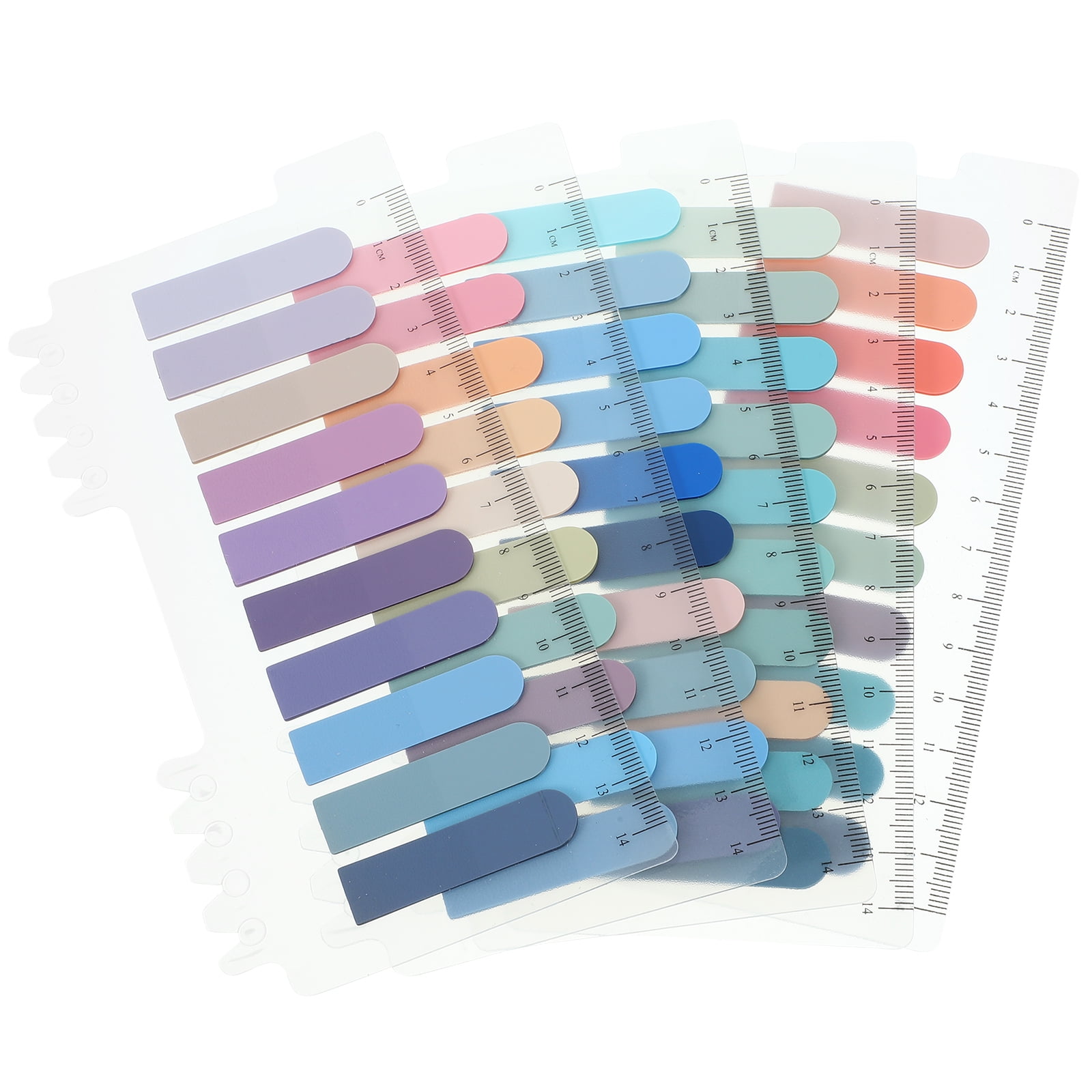 5 Sheets of Colored Page Markers Tabs for Classifying Index Pages and ...