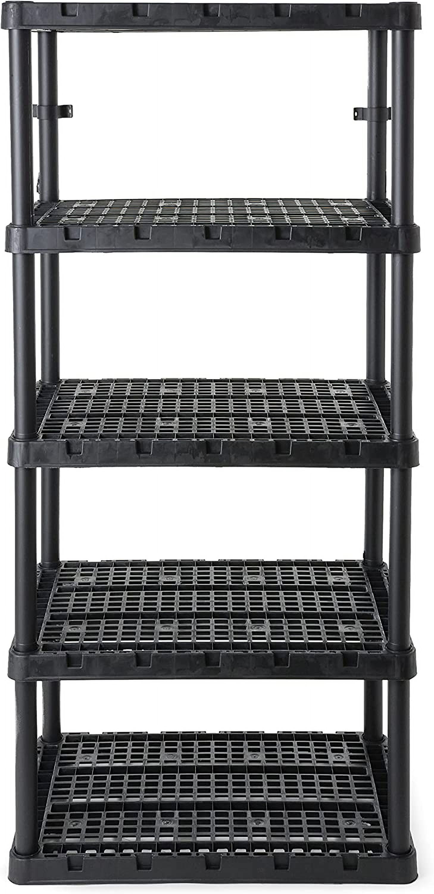 5 Shelf Knect-A-Shelf Ventilated Extra Heavy Duty Storage Unit ...
