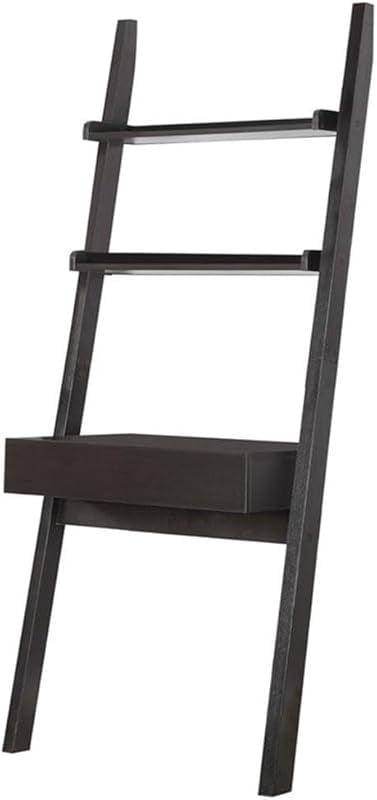 5 Shelf Ladder Bookcase in Cappuccino - Walmart.com
