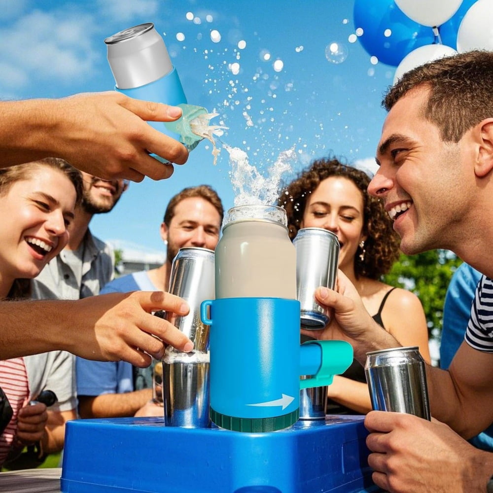 5" Shot Roulette Drinking Game Set - Thrill-Packed Beer Shotgun ...