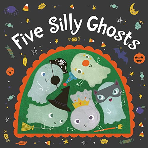 Pre-Owned Five Silly Ghosts Board Book (Board book) 1328866599 9781328866592 - Walmart.com