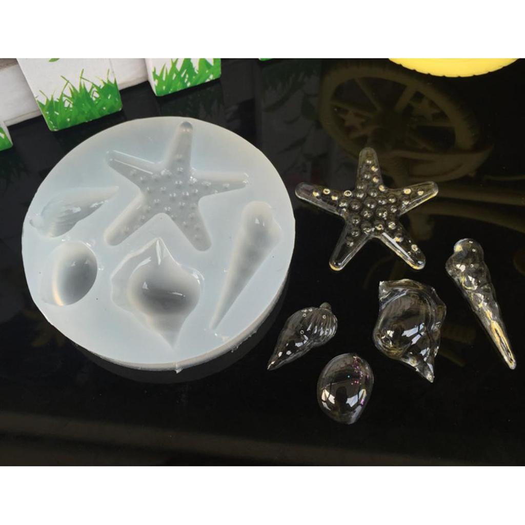 5 Size Organism Silicone For Cakes Resin Castings Jewelry (Pack of ...
