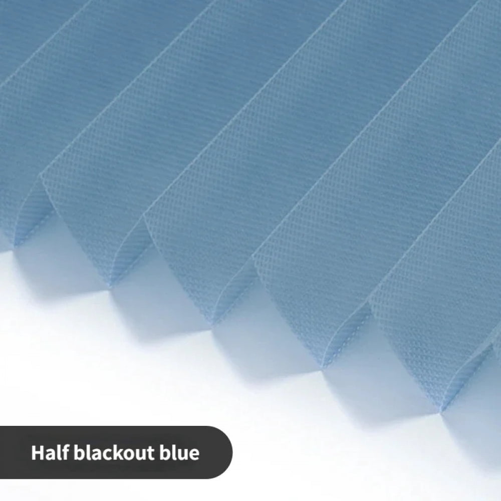 5 Size Self-adhesive Pleated Blinds Bathroom Balcony Shades Half ...