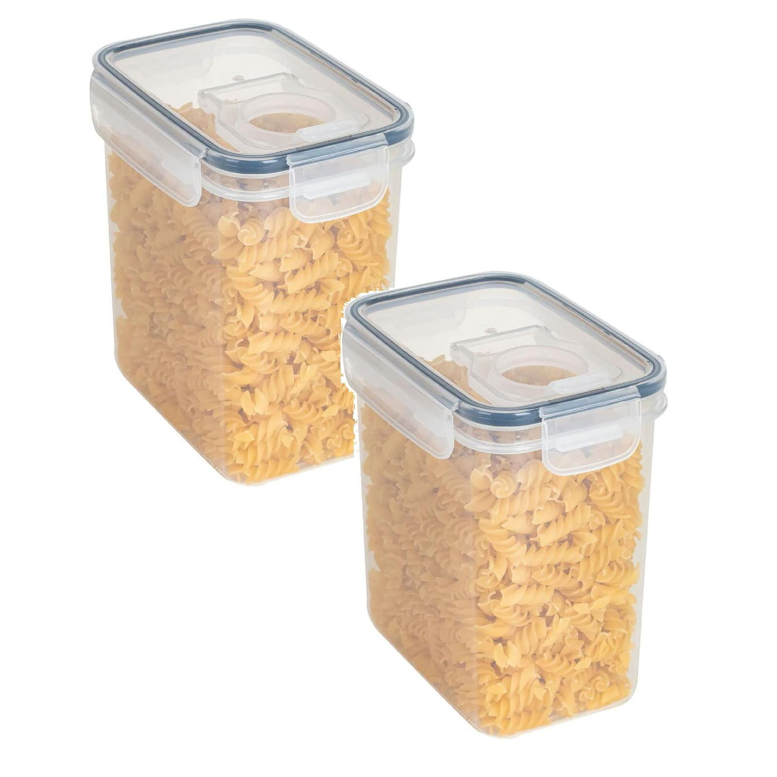 5 Size Single Clear Storage Jars Vacuum Proof Fresh Storage Airtight ...