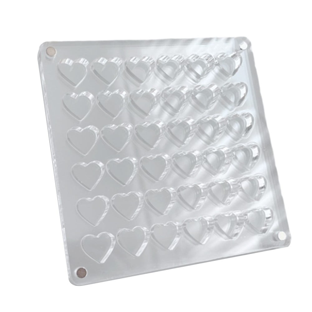 5 Sizes Acrylic Clear Magnetic Storage Box Seashell Display Showcase ...