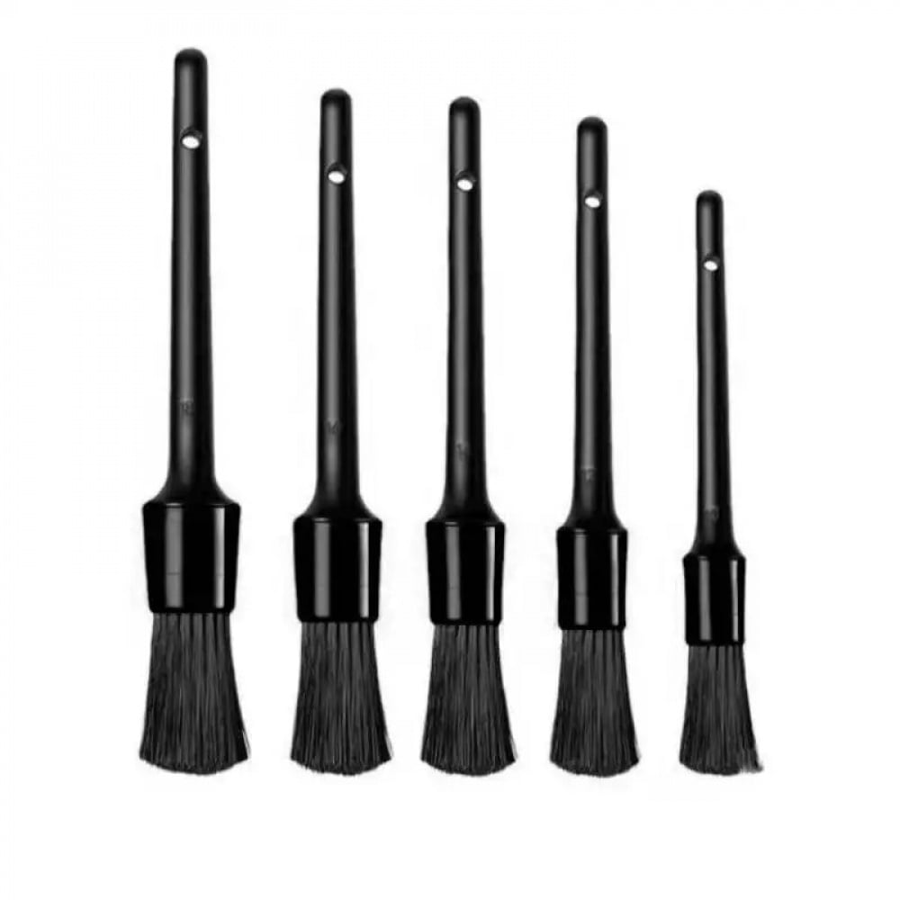 5 Sizes Auto Car Detailing Brushes Kit for Wheels Engine Console ...