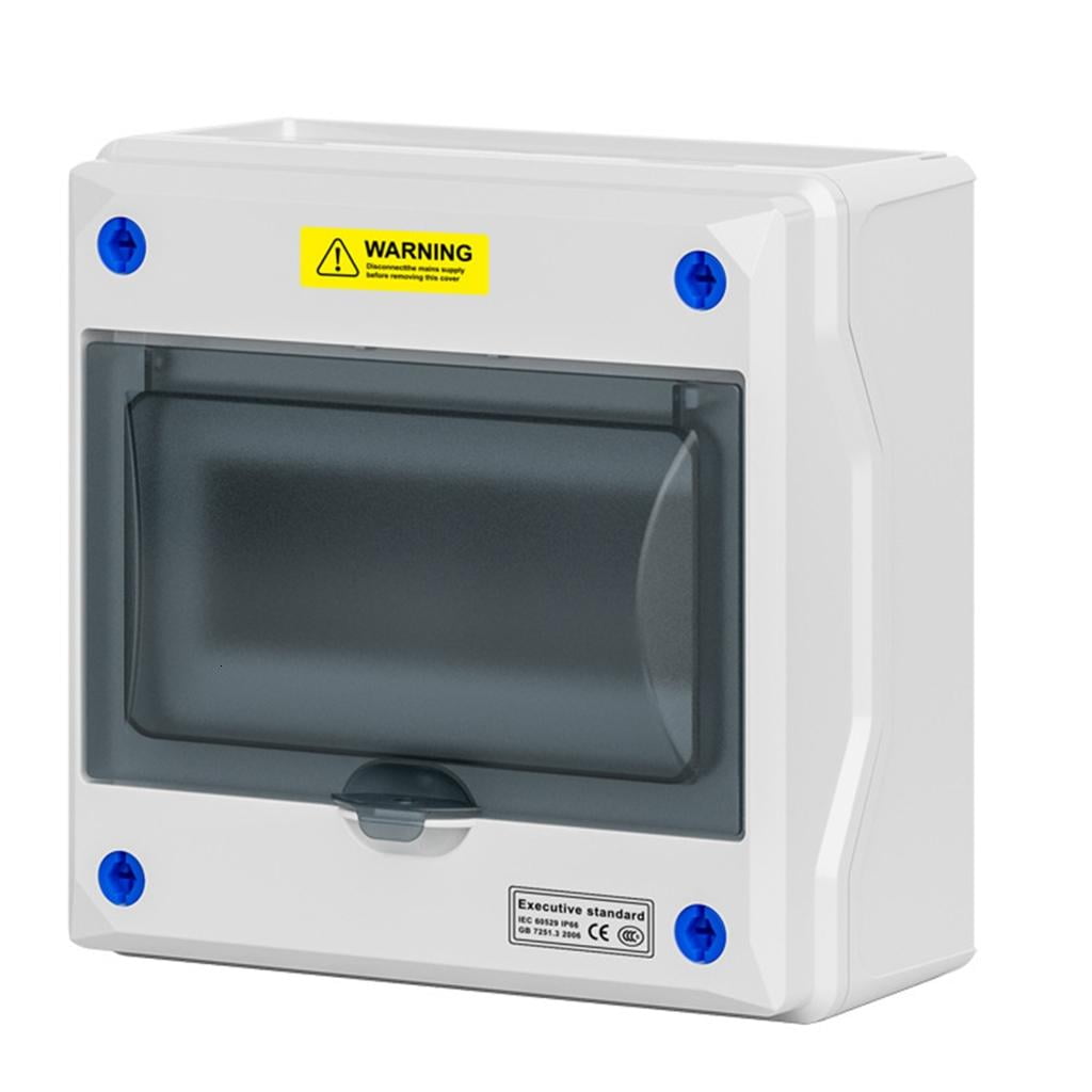 5 Slot Portable Circuit Breakers Housing With Removable DIN Rail and ...