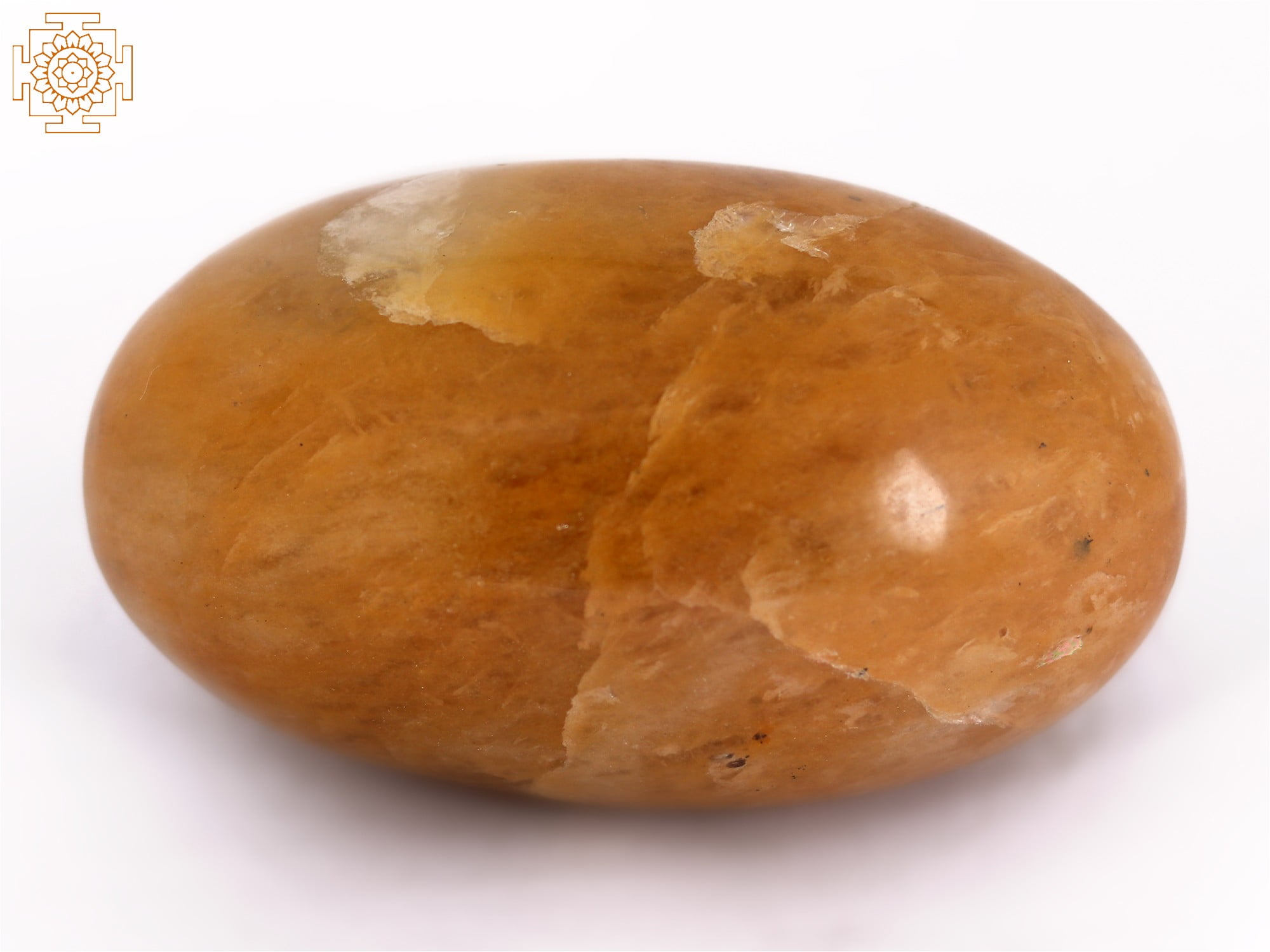 5" Small Shiva Lingam in Yellow Quartz Gemstone | Handmade Item for ...