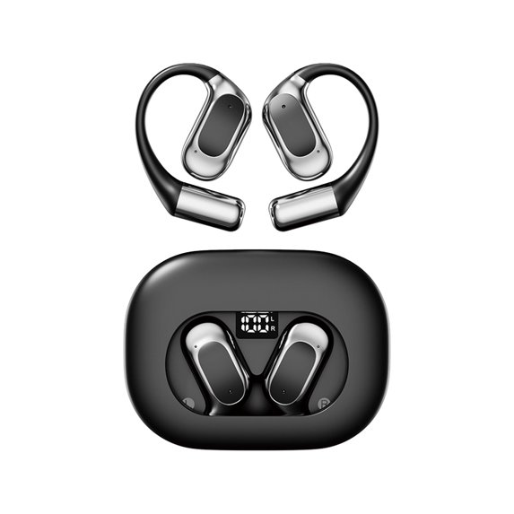5 Smart AI Translation Headset Ear Hook Hollow Sports Wireless Headset ...