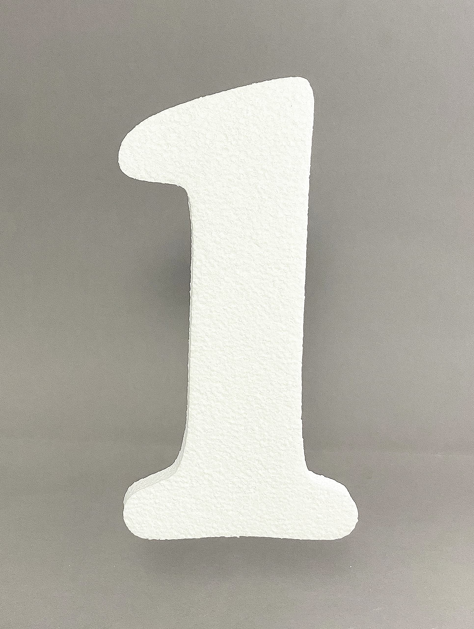 5" Smooth EPS Foam Letters Alphabet Numbers for Crafts Party Signs ...