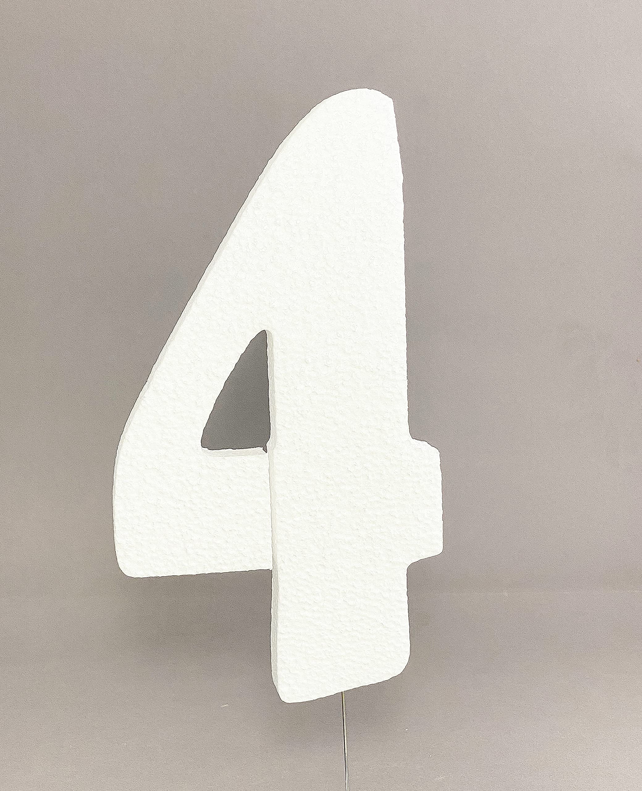 5" Smooth EPS Foam Letters Alphabet Numbers for Crafts Party Signs ...